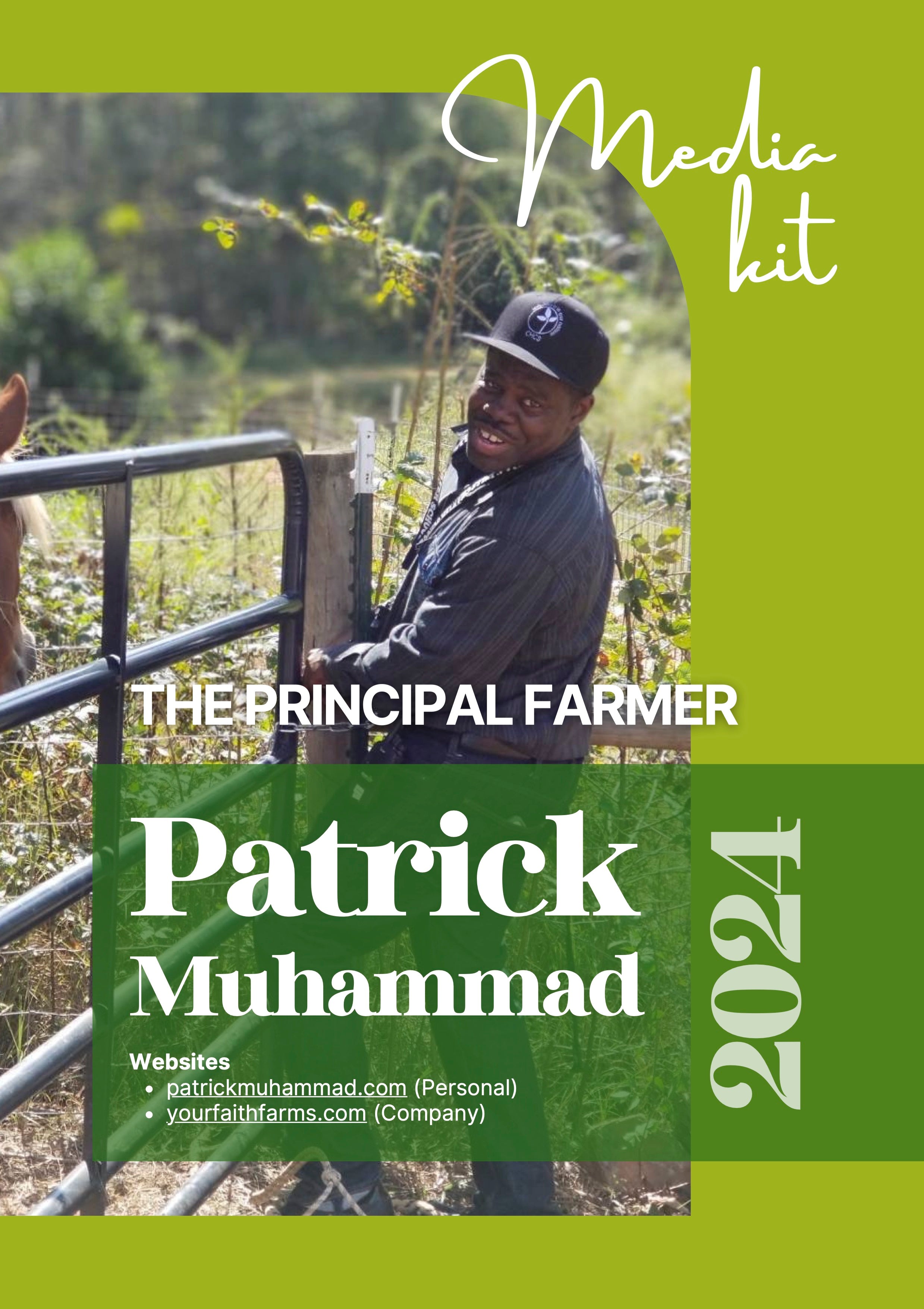 Learn About Patrick S. Muhammad – Your Faith Farms